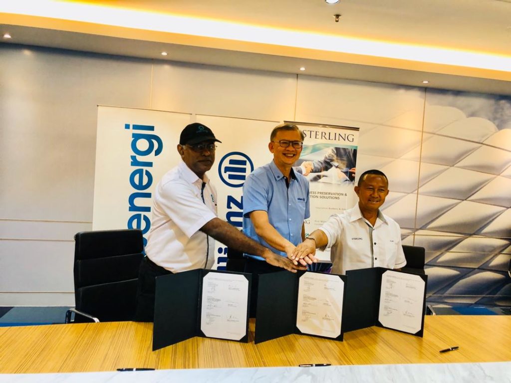Signing ceremony Cenergi – Alliance – Sterling - Cenergi SEA Berhad